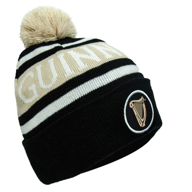 Guinness Beanie Black & White – Across The Pond