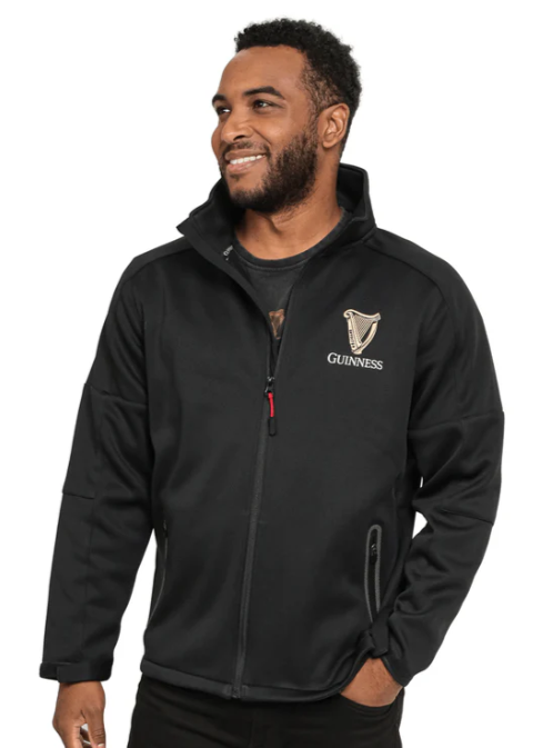 Guinness Jacket Soft Shell Waterproof – Across The Pond