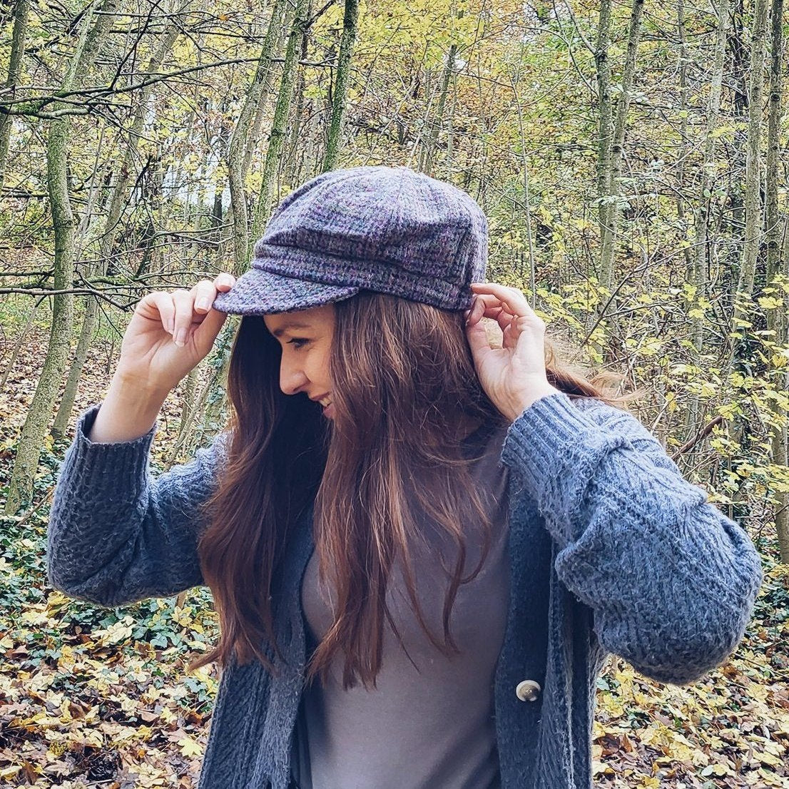 Harris Tweed Cadet Cap – Across The Pond